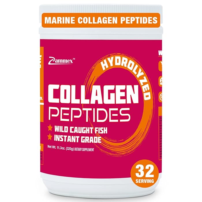 Buy Marine Collagen Peptides Powder Unflavored, Non-GMO Wild Caught ...