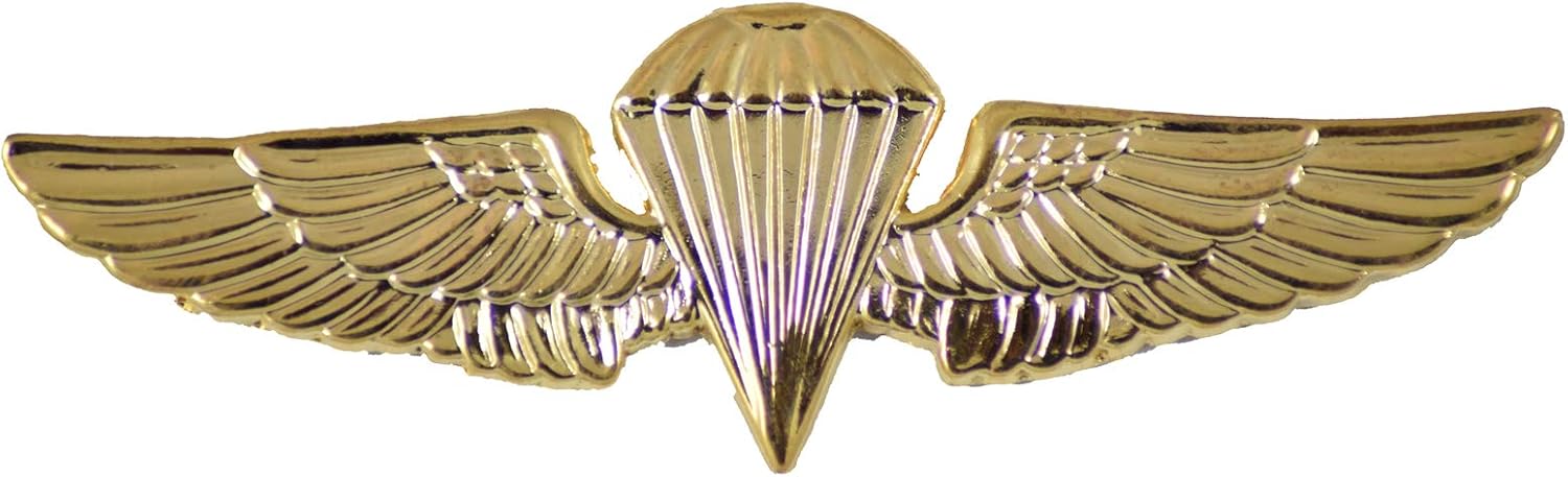 Amazon.com: MARINE JUMP WINGS (GOLD) Full Sized LAPEL PIN OR HAT PIN ...