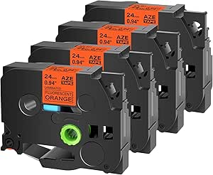 Amazon.com: USUPERINK 4PK Compatible for Brother P-Touch Label Maker ...