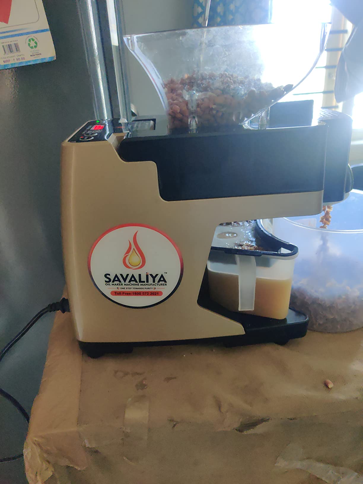 Buy Savaliya Industries Premium SI-801 Fully Automatic Home Use Oil ...