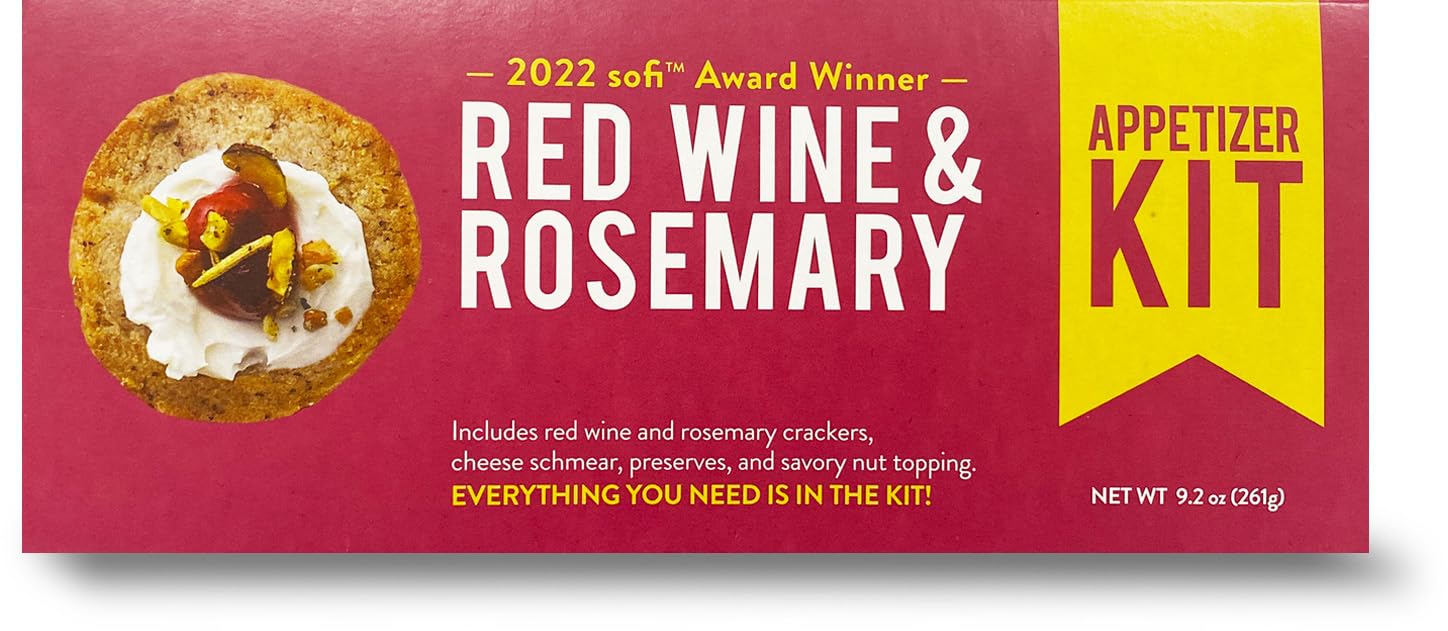 Amazon.com: Crackerology Gourmet Artisan Snack Kits, 20 Count Crackers ...