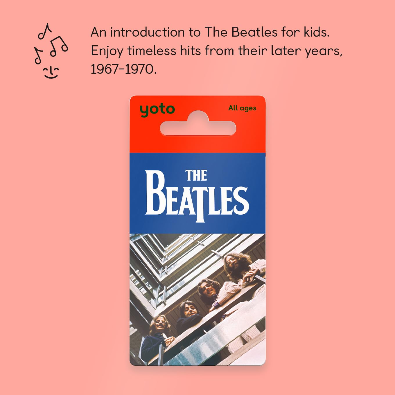 Snapklik.com : Yoto The Beatles 1967-1970 Kids Musical Card For Use ...
