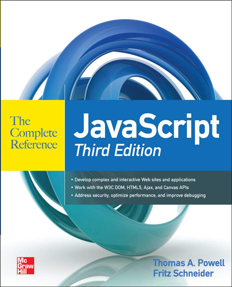 JavaScript The Complete Reference 3rd... by Powell, Thomas