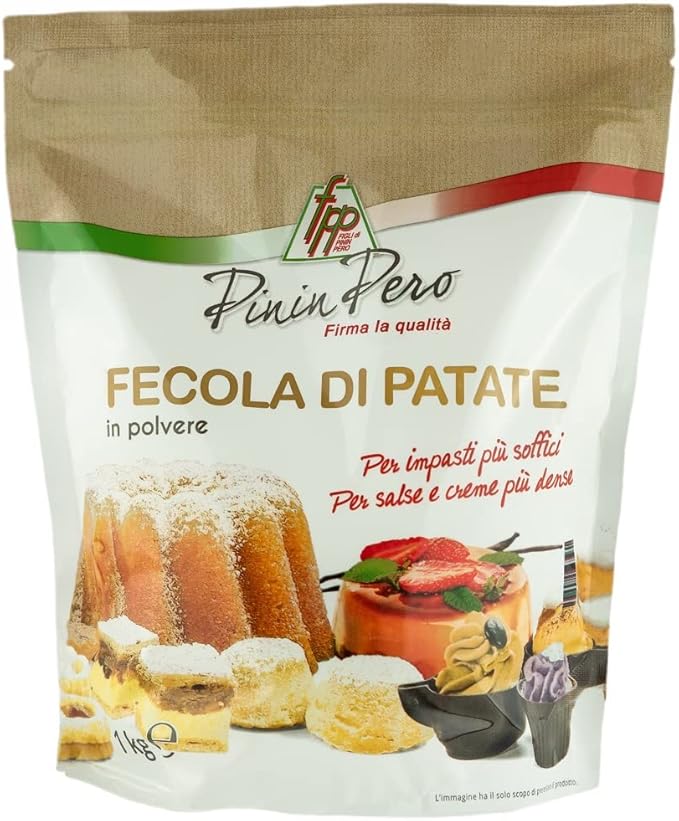 Pinin Pero - Potato Starch 1Kg | Made in Italy | GMO Free | Vegan ...