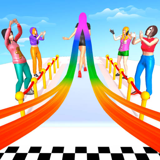 Hair run Challenge Fashion Show Beauty Queen Makeup & Dressup Games ...