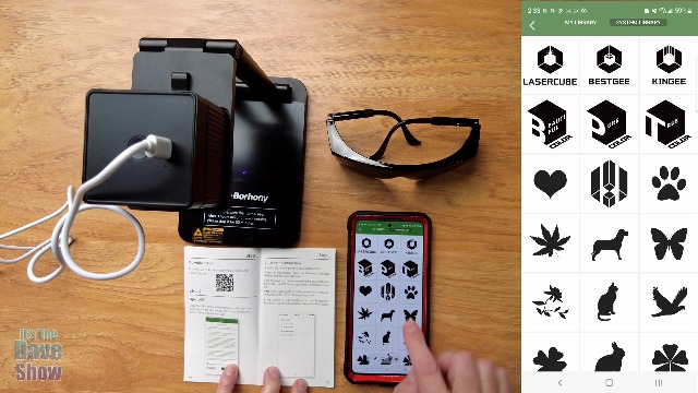 Watch Laser engraver detailed look and testing on Amazon Live