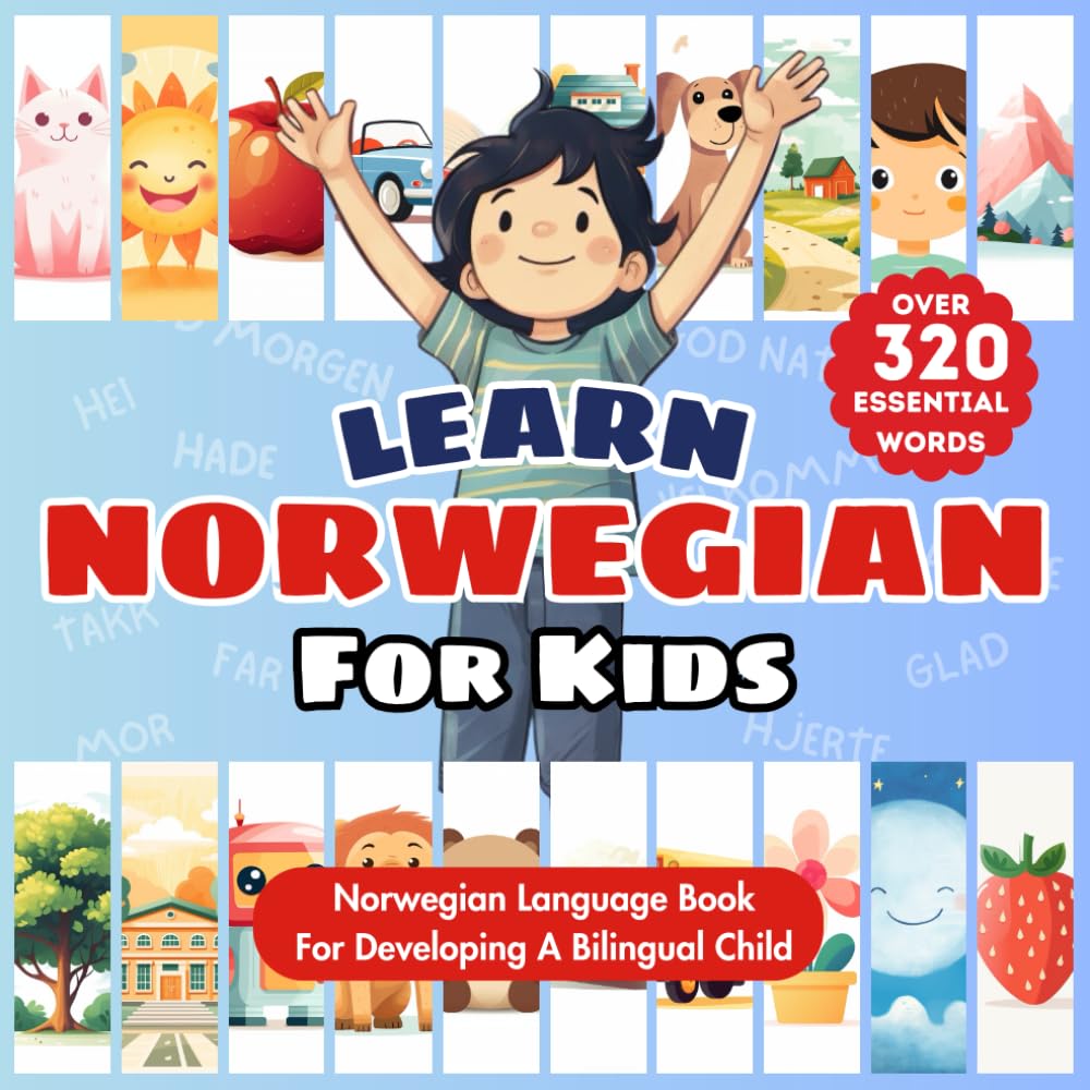 Learn Norwegian For Kids: Bilingual English & Norwegian Children's Book ...