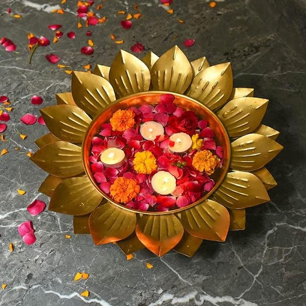 Buy Handmade Decorative Urli Bowl for Home Decor Big Size 14 Inch ...