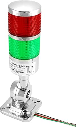 Amazon.com: QWORK Industrial Warning Lights, 12-24V LED Stack Tower ...