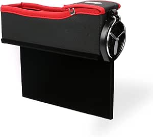 Amazon | スズキ ハスラー2代目 MR52S MR92S 2020 2021 差し込みタイプ 車載用サイドトレイ PUレザー 素材 コンソール カップホルダー サイドトレイ カップ ...