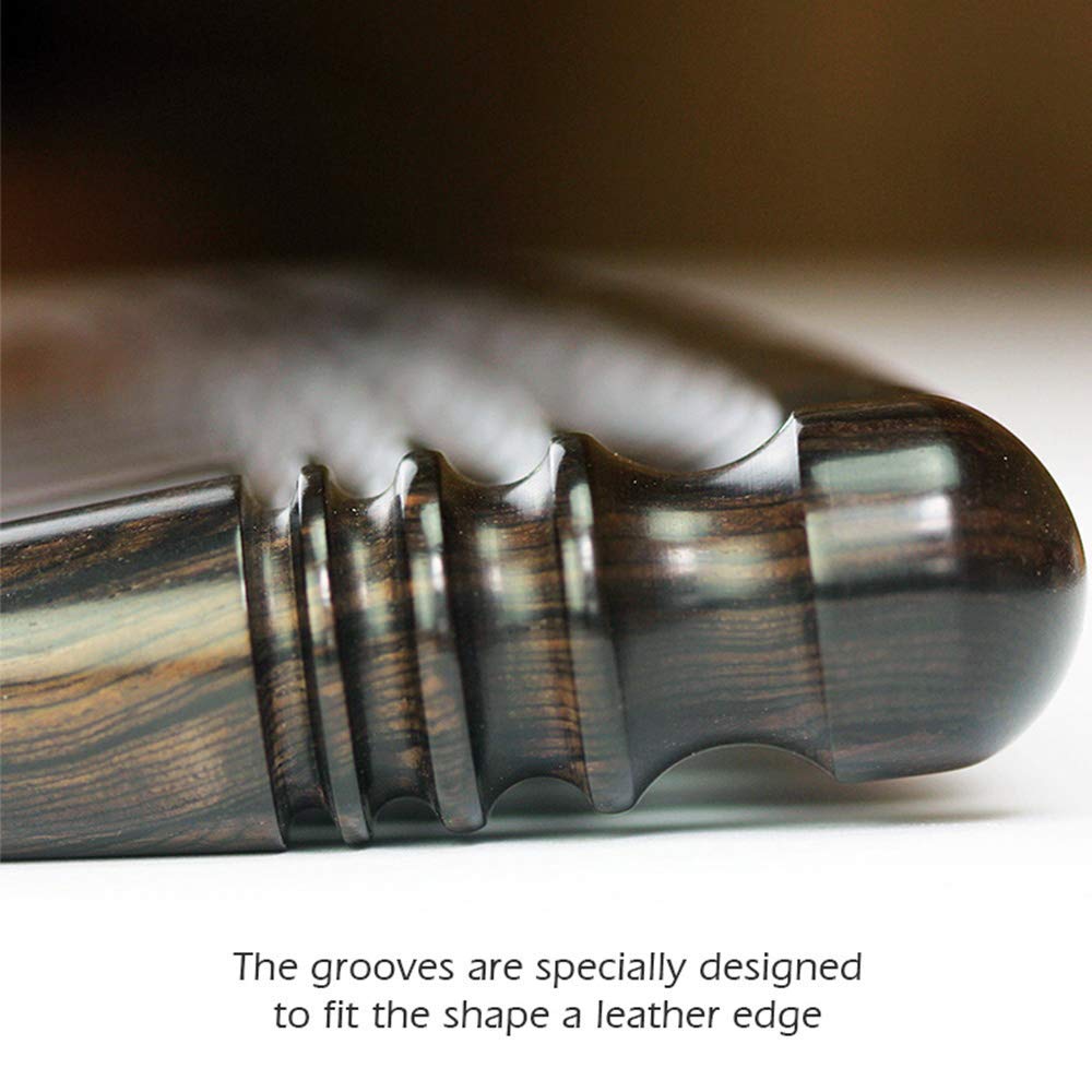 Snapklik.com : WUTA Leather Burnisher Ebony Wood Leather Edge Burnisher ...