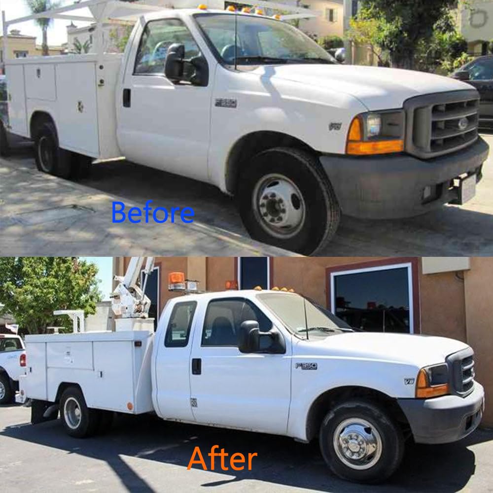 Hub Caps 16" Polished Stainless Steel Dually Wheel Simulato,4pc Bolt 16 ...