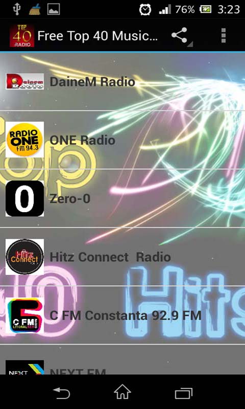 Free Top 40 Music Radios - App on Amazon Appstore