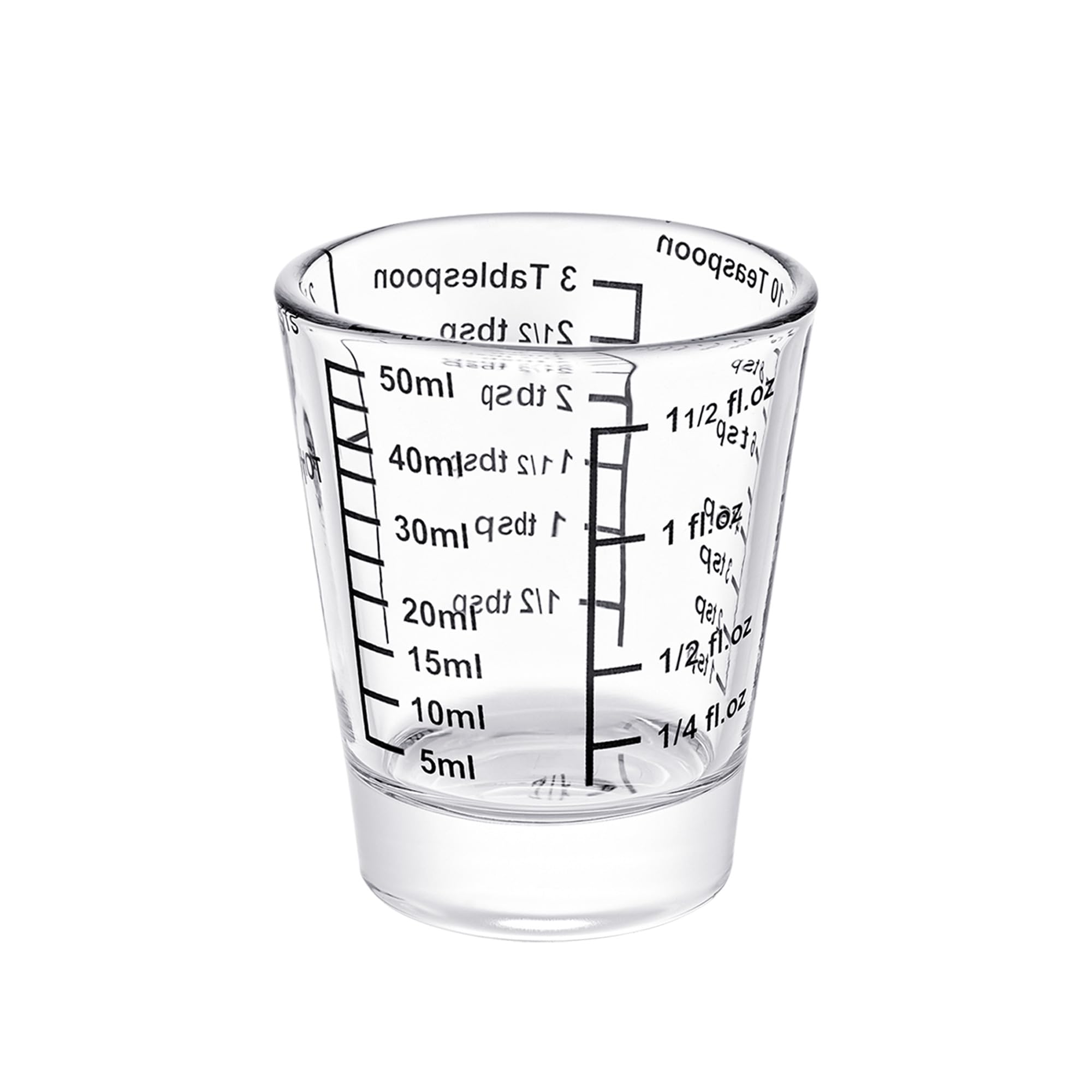 Amazon.com: Ackers Mini Measure Heavy Glass, 32-Incremental ...