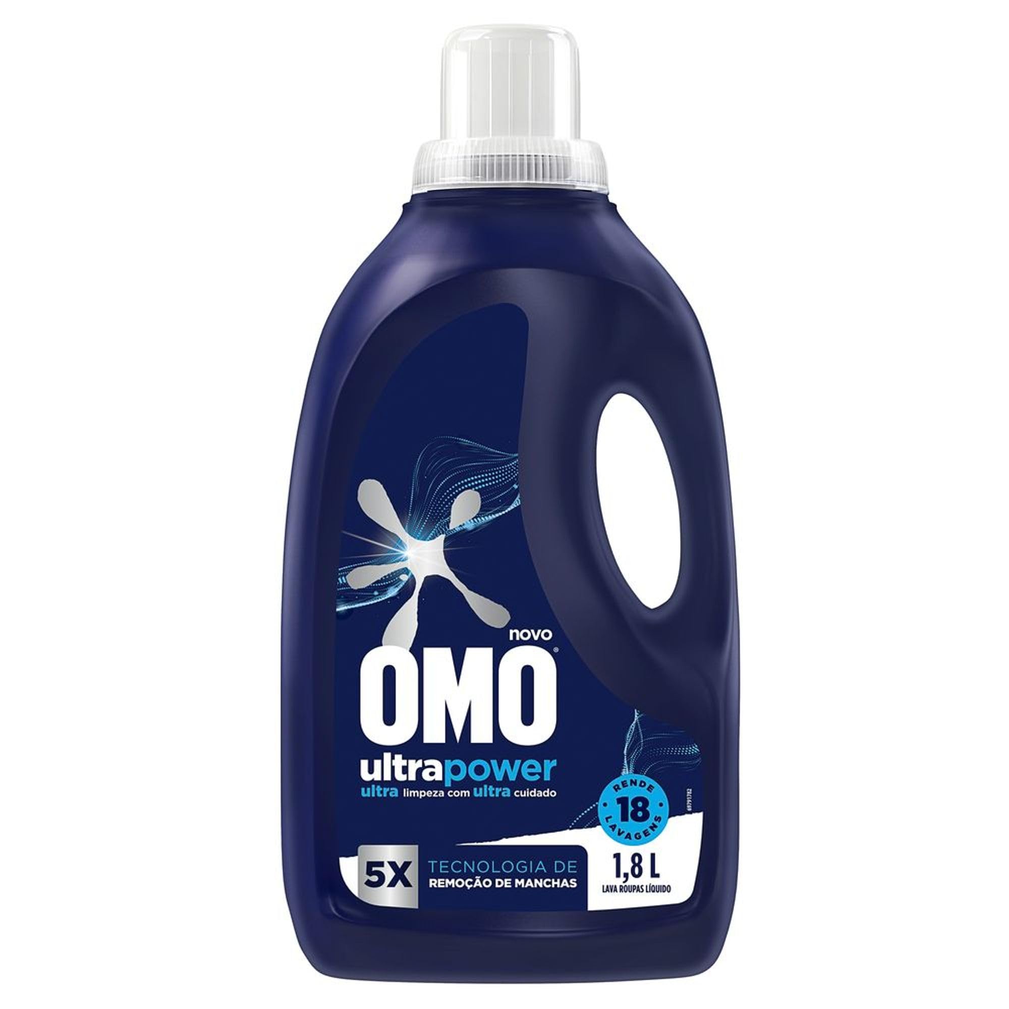 OMO Lava-Roupas Líquido Omo Ultra Power Frasco 1 8L : Amazon.com.br: Saúde e Bem-Estar