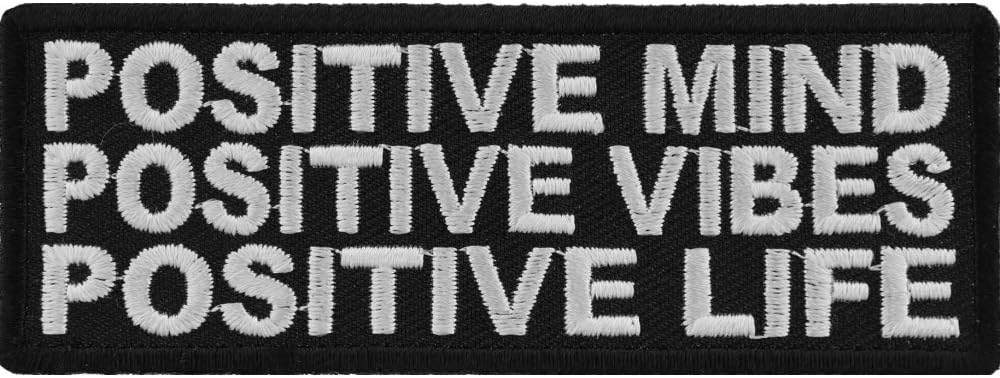 Amazon.com: Positive Mind Positive Vibes Positive Life Patch, Morale ...