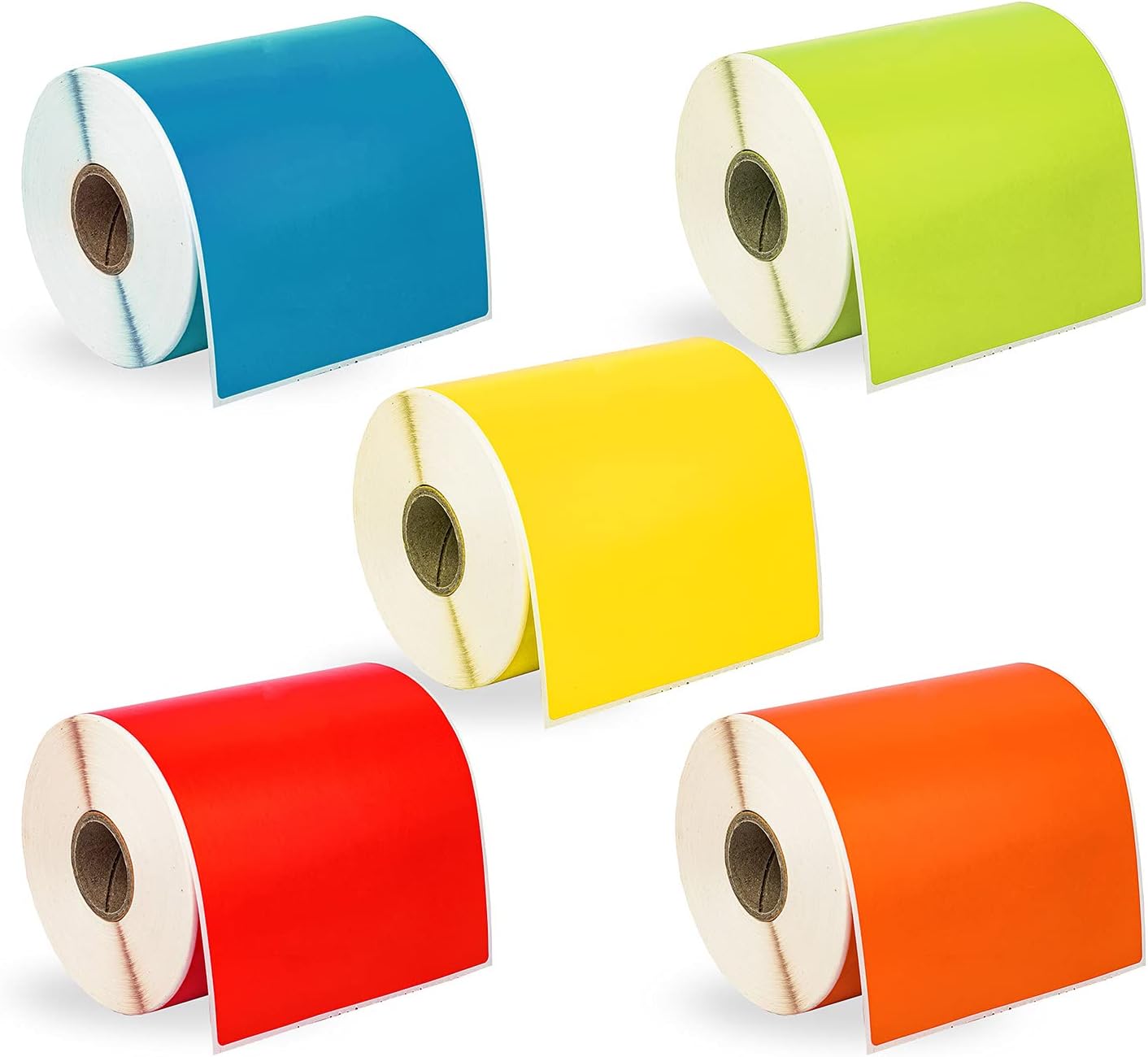 Amazon.com: PSBM Thermal Transfer Labels, Yellow, 4x6 Inch, 4 Rolls ...