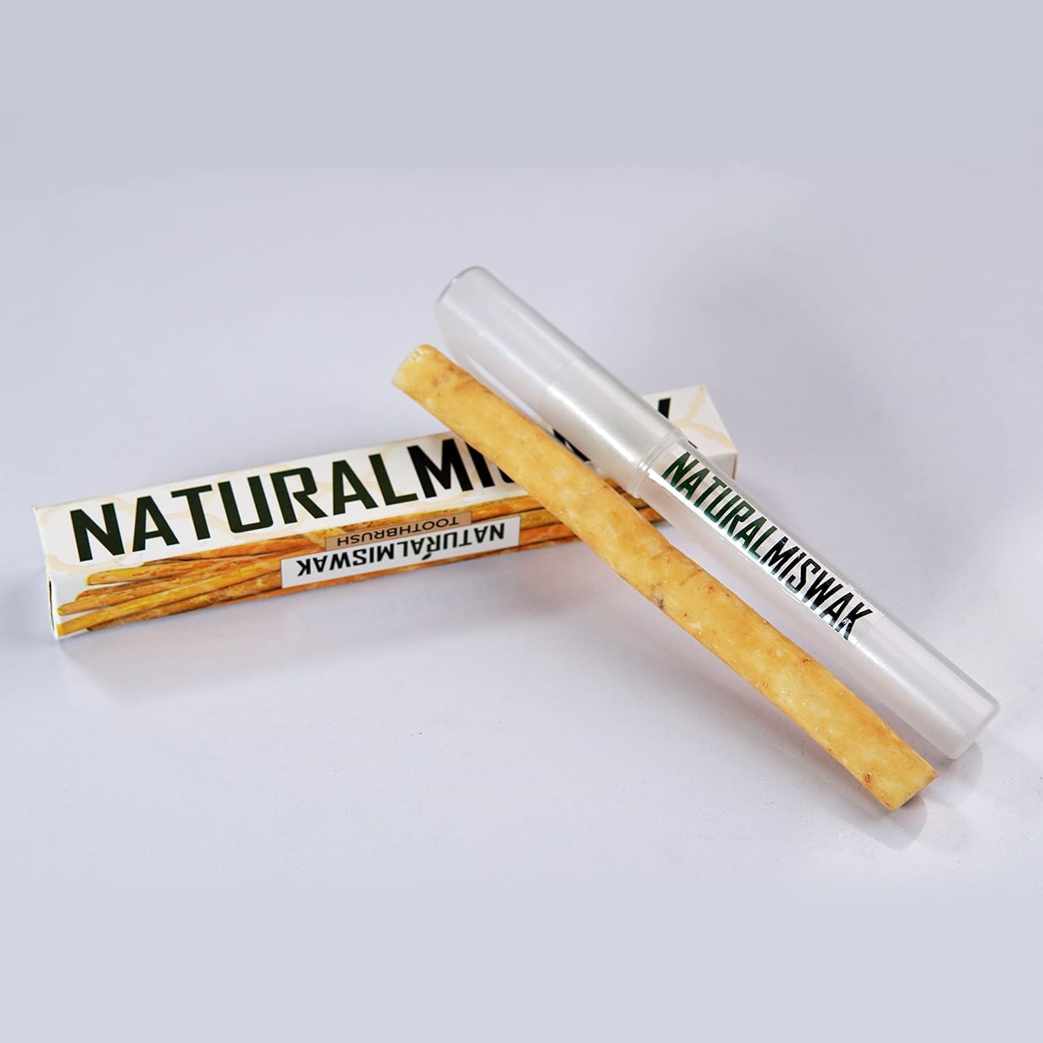 Amazon.com : (1Pack) Miswak Sticks for Teeth, Natural Toothbrush, No ...