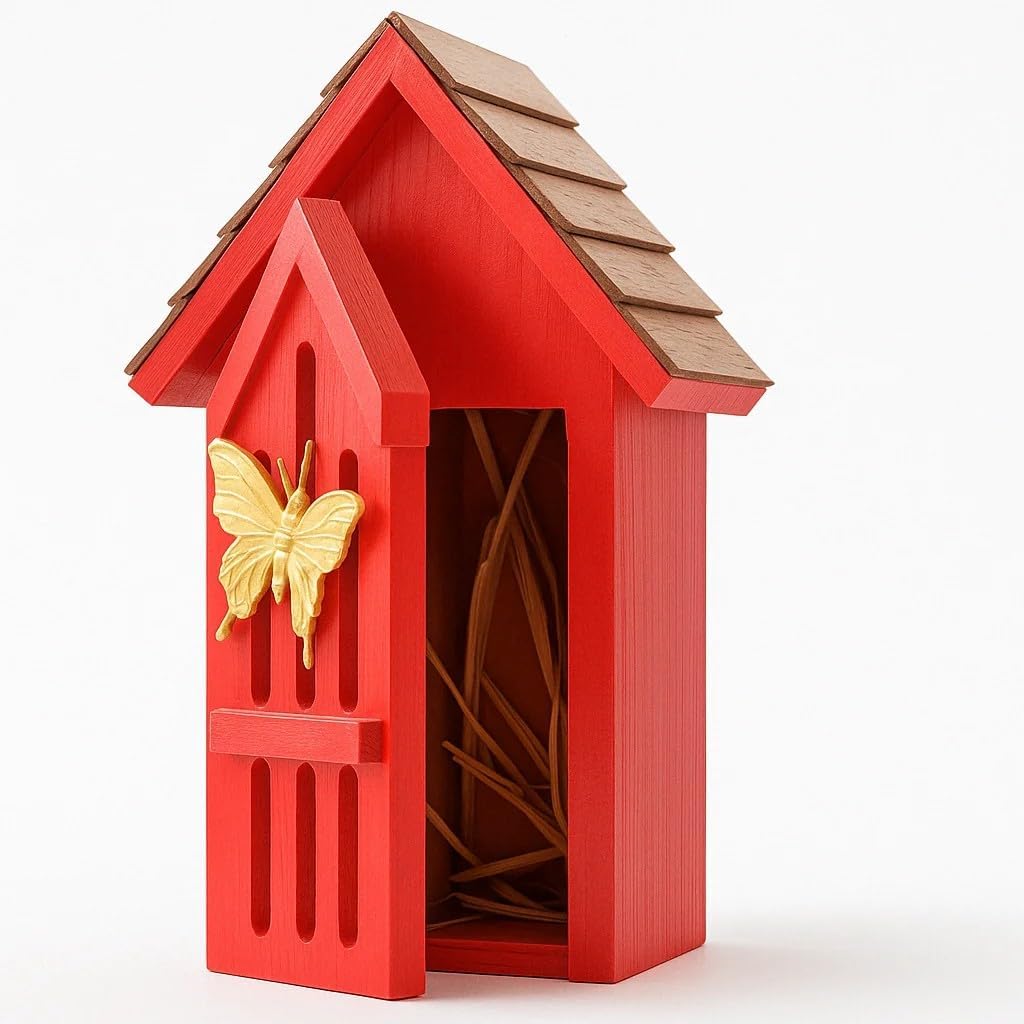 Shingle Roof Butterfly House for Outdoor, Insect Thailand | Ubuy