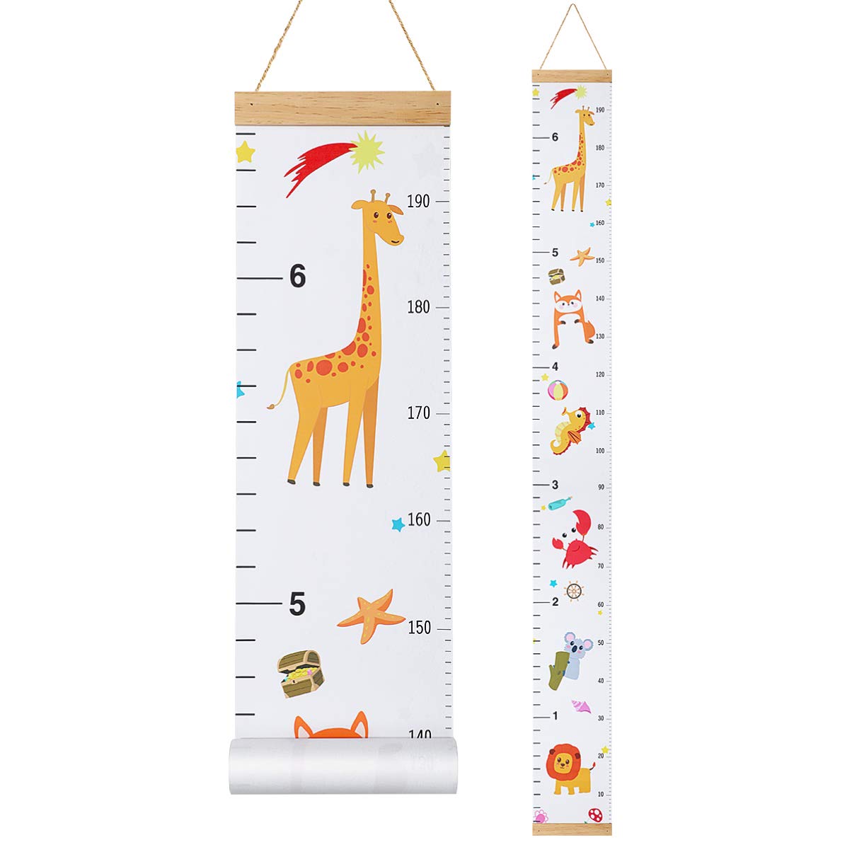 Amazon.com: STOBOK Baby Growth Chart,Height Measurement Ruler for Kids ...