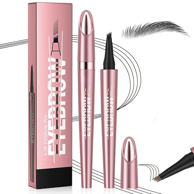 Amazon.com : 2024 New Microblading Eyebrow Pen, 3D Waterproof ...