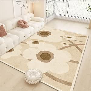 Amazon.co.jp: Modern Rug, Carpet, Suitable for Hot Carpets, Anti-Slip ...