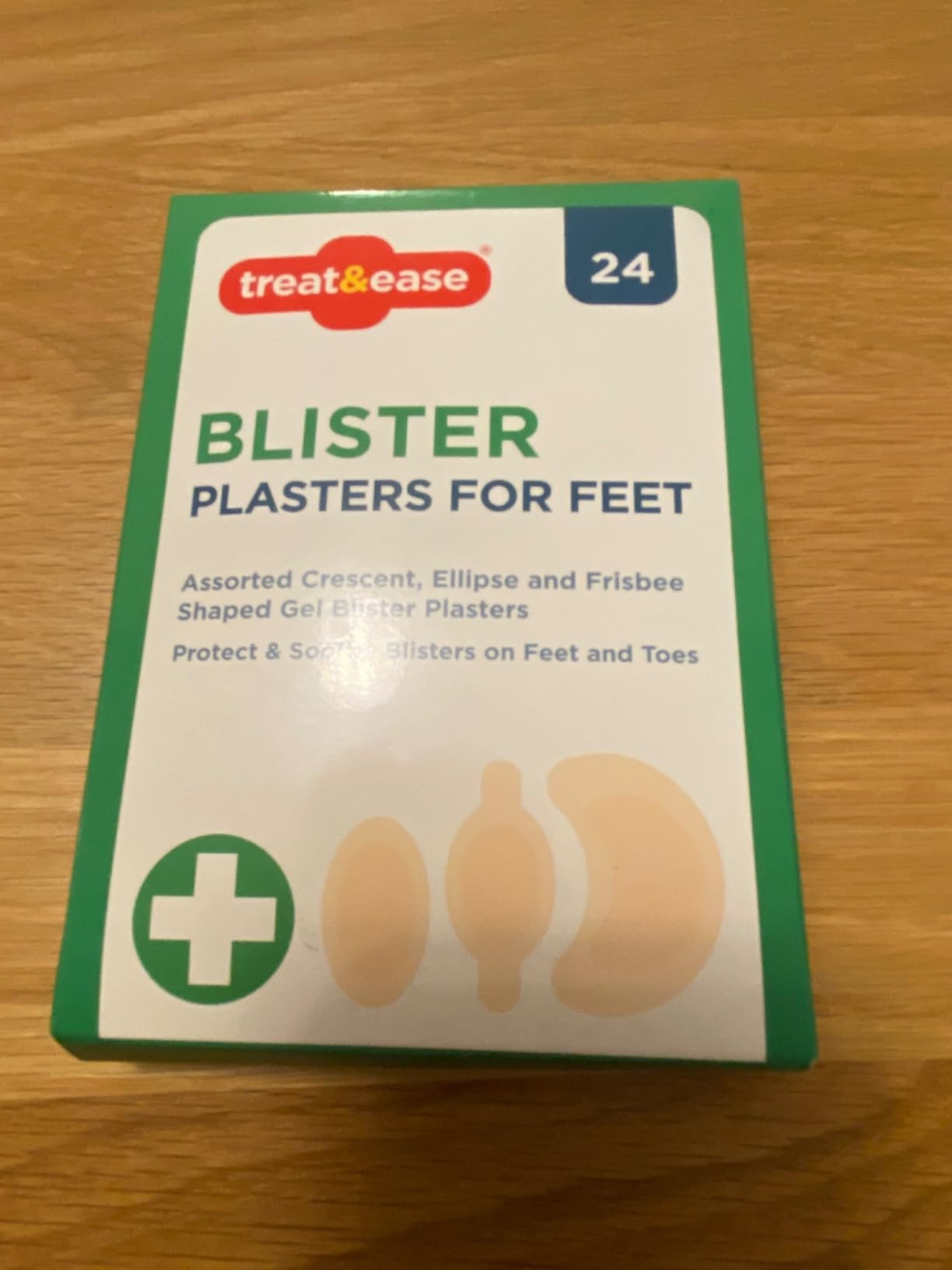 24pk Blister Plasters for Feet | Blister Prevention Cushion For Feet ...