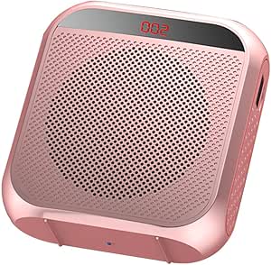 Amazon.com - NAHDU Portable Wired Microphone Voice Amplifier Audio ...