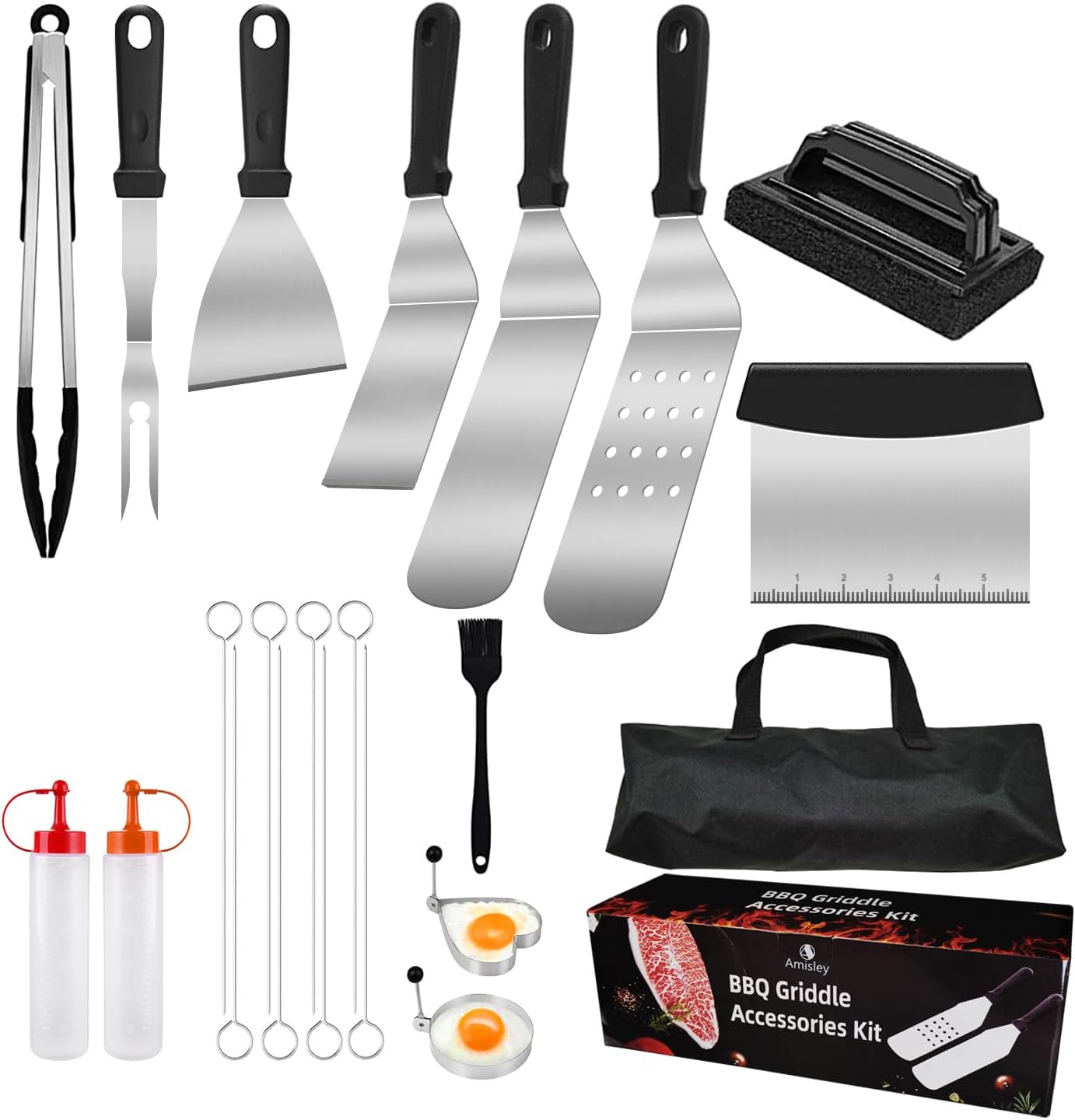 Amazon.com : Budweiser Wooden Grill Kit with Clydesdales Carrying Case ...