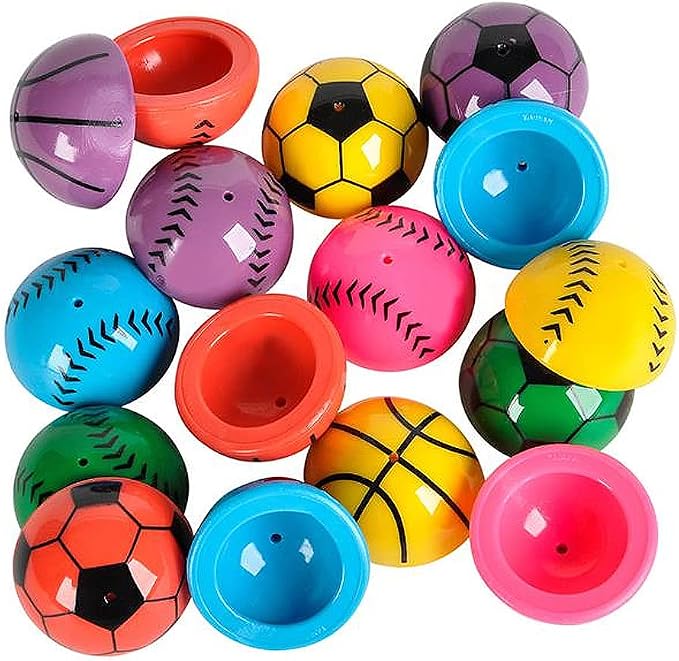 Amazon.com: ArtCreativity 1.25 Inch Vinyl Sport Ball Poppers - Pack of ...