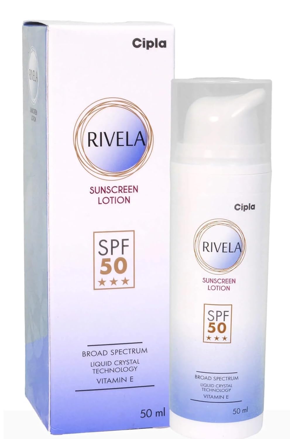 Rainforest Retail's Rivela Sunscreen Lotion Spf 50 | 50 Ml | Broad ...
