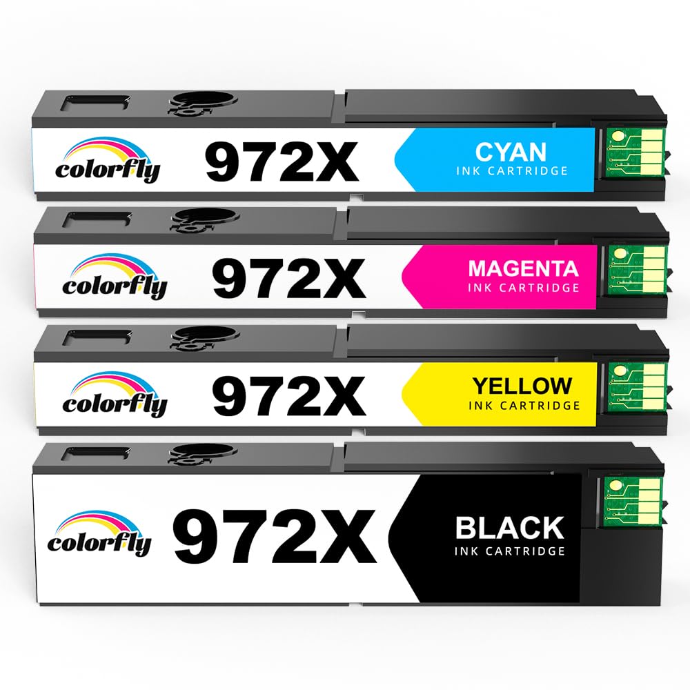 Amazon.com: 972X Ink Cartridges Compatible with HP 972X Ink Cartridges ...