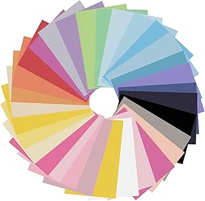Lot de 540 feuilles de papier calque coloré A4 - Papier parchemin - 36 ...