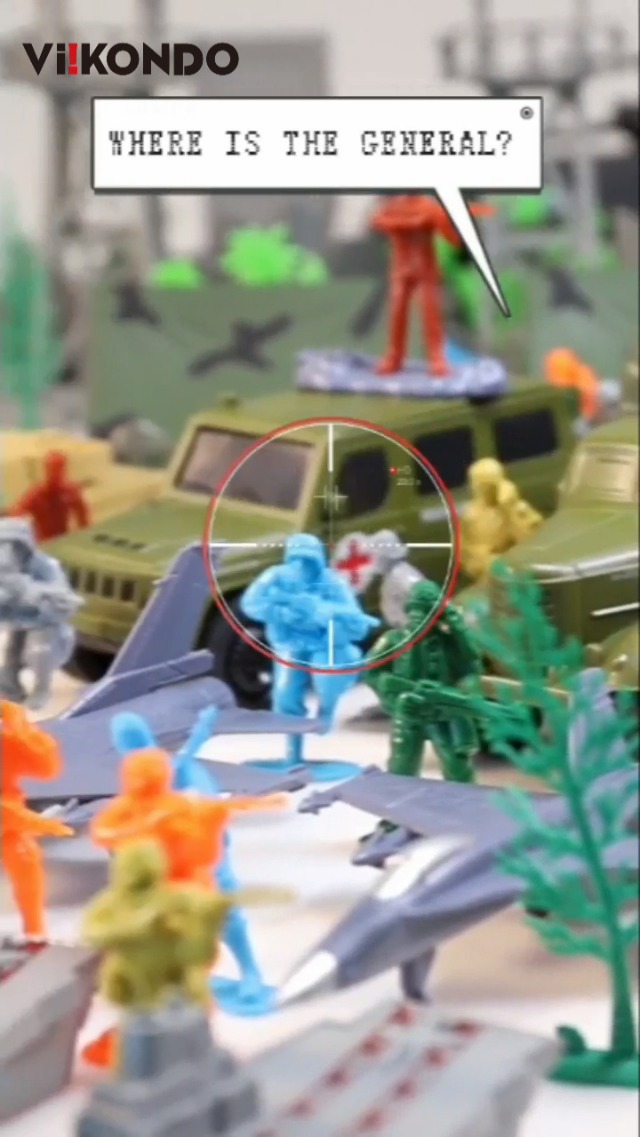 Watch ViiKONDO 1&35 Army Men Toy Plastic US Soldier Five Color on ...