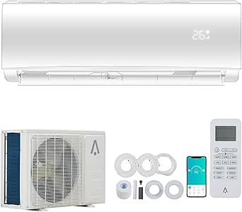 Amazon.com: Mini Split Air Conditioner, 12,000 Btu Wall Mounted AC with ...