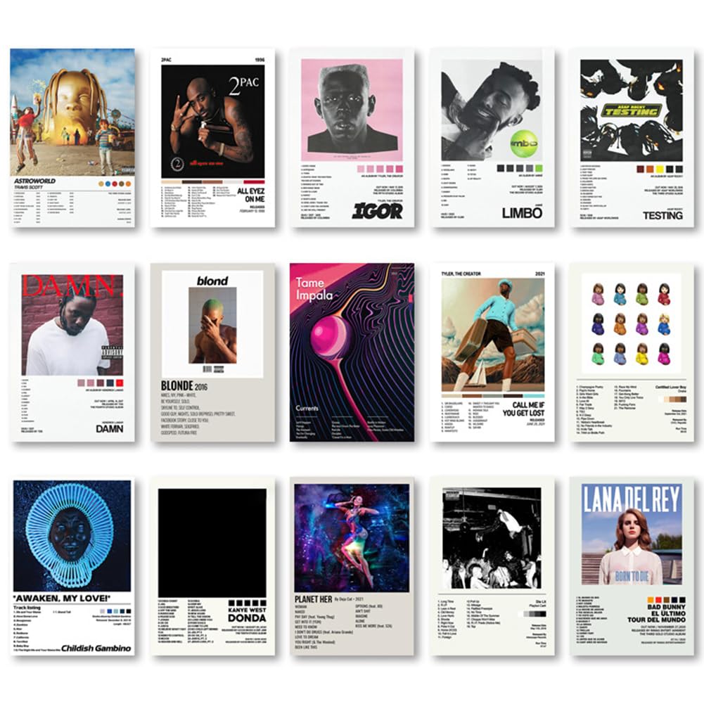 Hip Hop Album Cover Posters