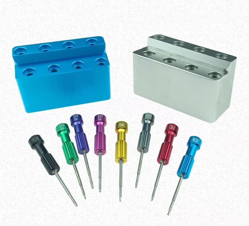 8Pcs Laboratory Stainless Steel Implant Screw Driver Kit Micro ...
