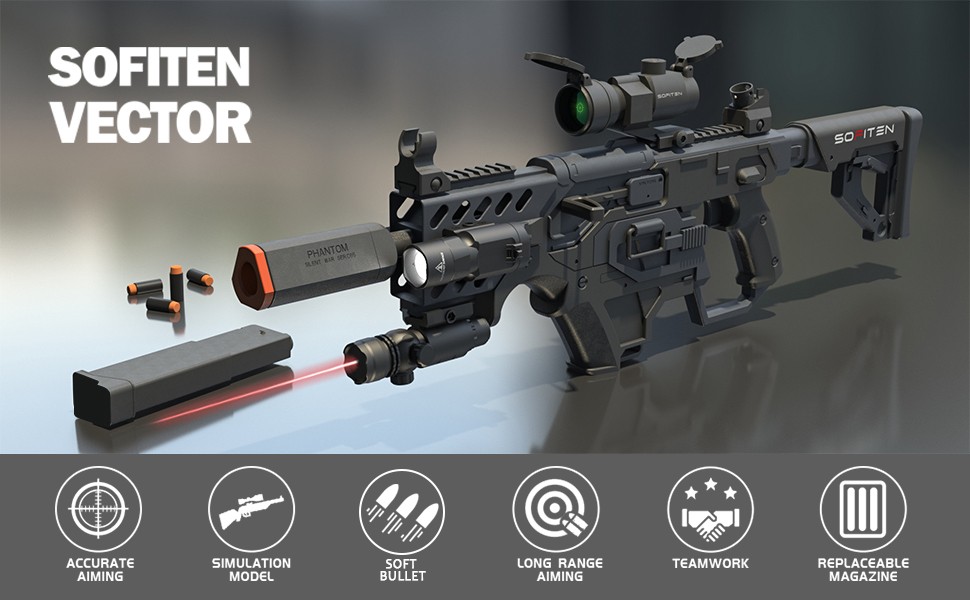 Watch SOFITEN Toy Foam Blaster Viktor on Amazon Live