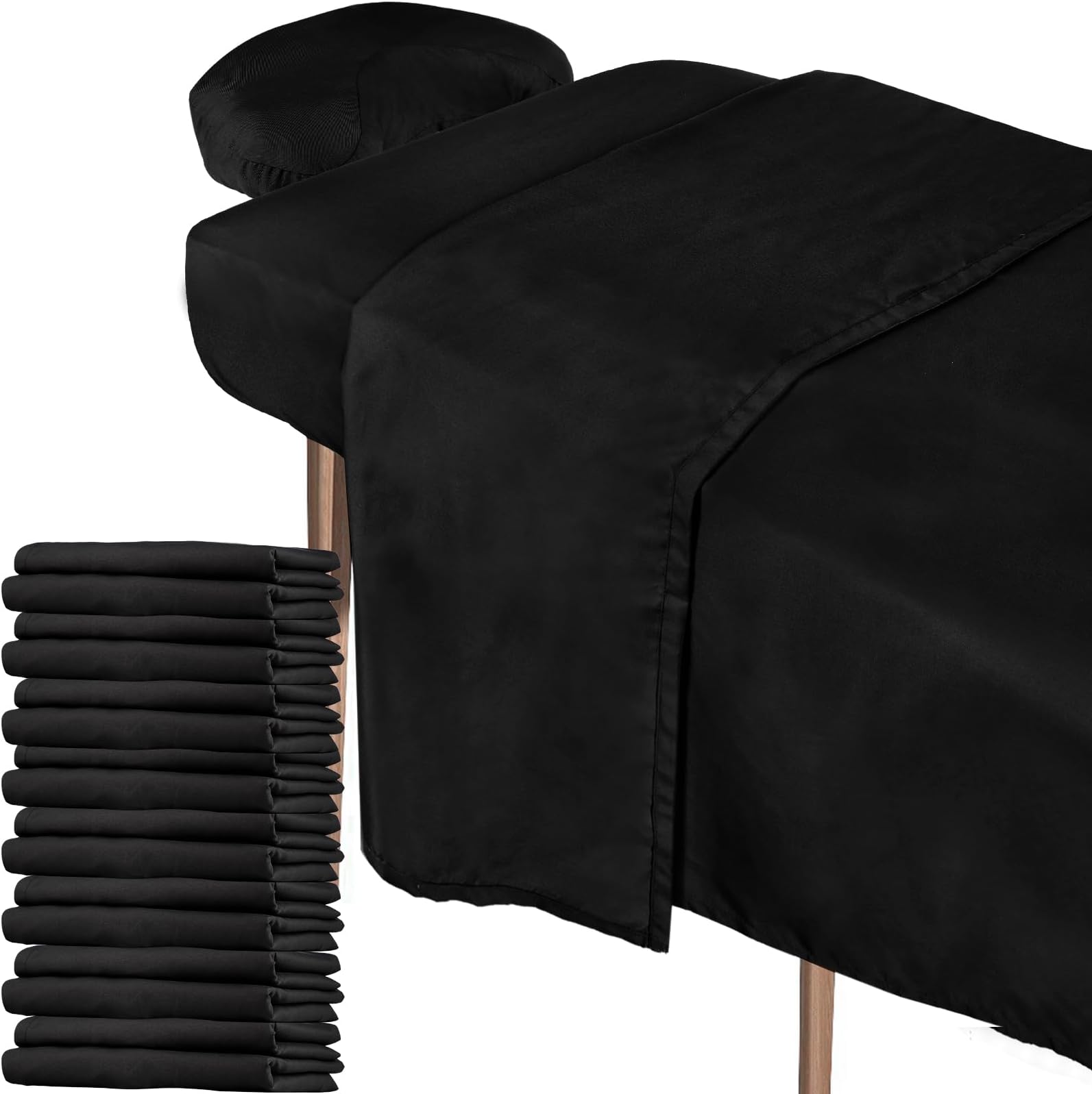 Amazon.com : Oudain 6 Set Microfiber Massage Table Sheets Each Set ...