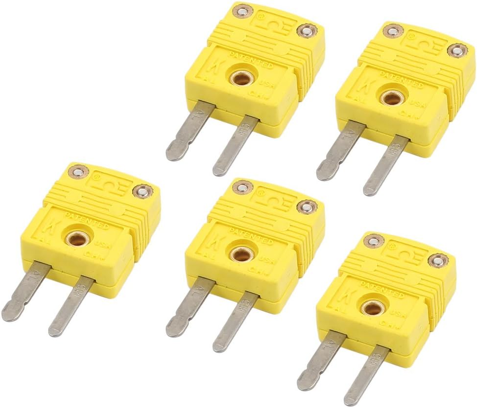 Amazon.com: IIVVERR 5Pcs SMPW-K-M/F K Type Thermocouple Temperature ...