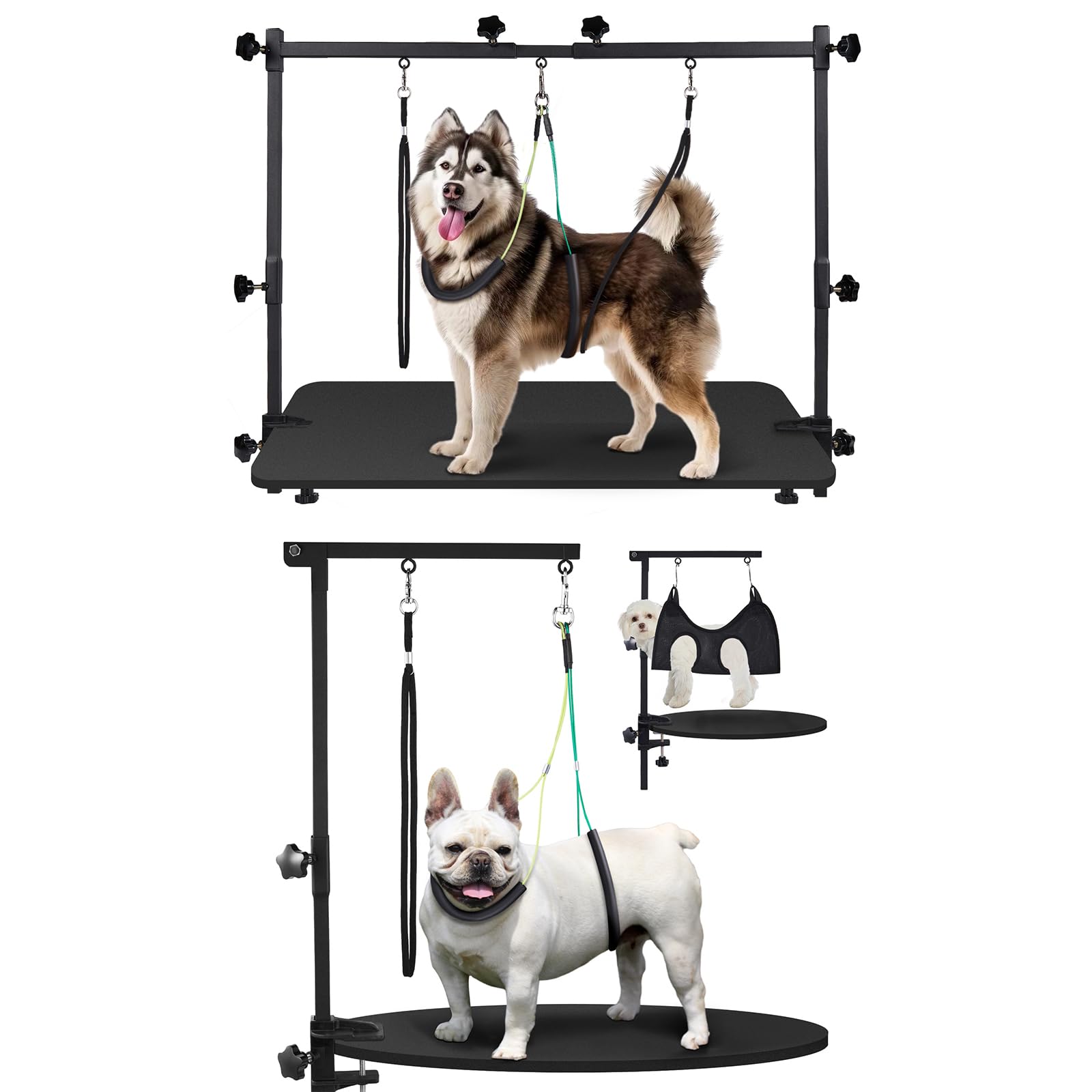 Amazon.com: SUNMCCN Dog Grooming Bundle - 35" Adjustable Height ...