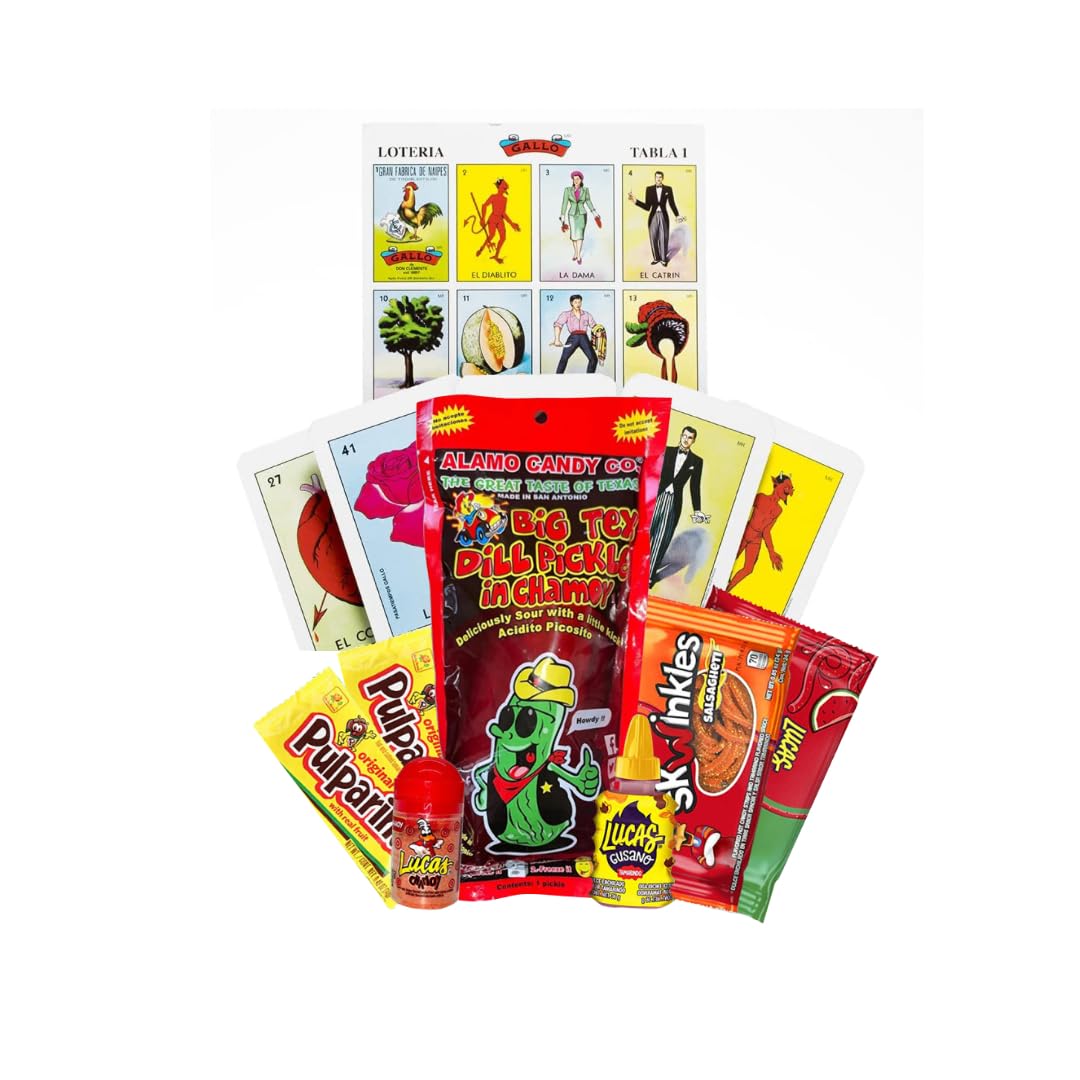 Buy Chamoy Pickle Kit Includes Popular Mexican Bingo Game and Mexican ...