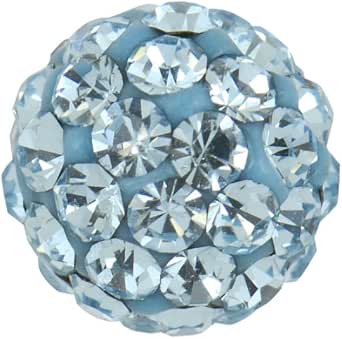 Amazon.com: Studex Sensitive Small 4.5mm Aquamarine Crystal Fireball ...