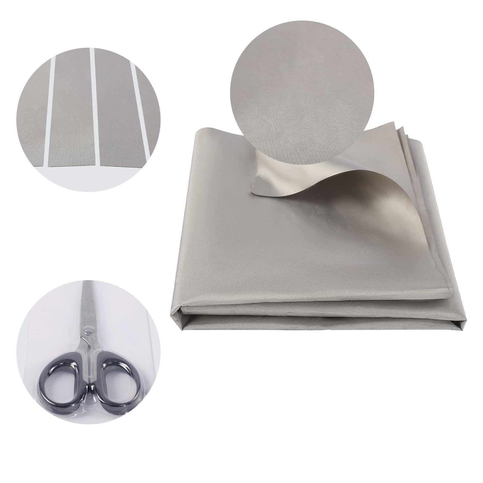 Buy Faraday Fabric, Faraday Cage, Faraday Cloth Kit Includes 44"W x 36 ...