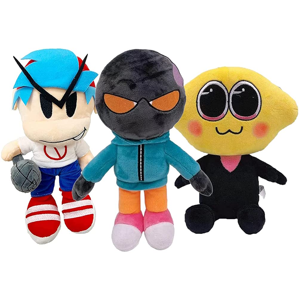 Buy Hopowa Friday Night Funkin Plush, FNF Whitty and Boyfriend Plushies ...