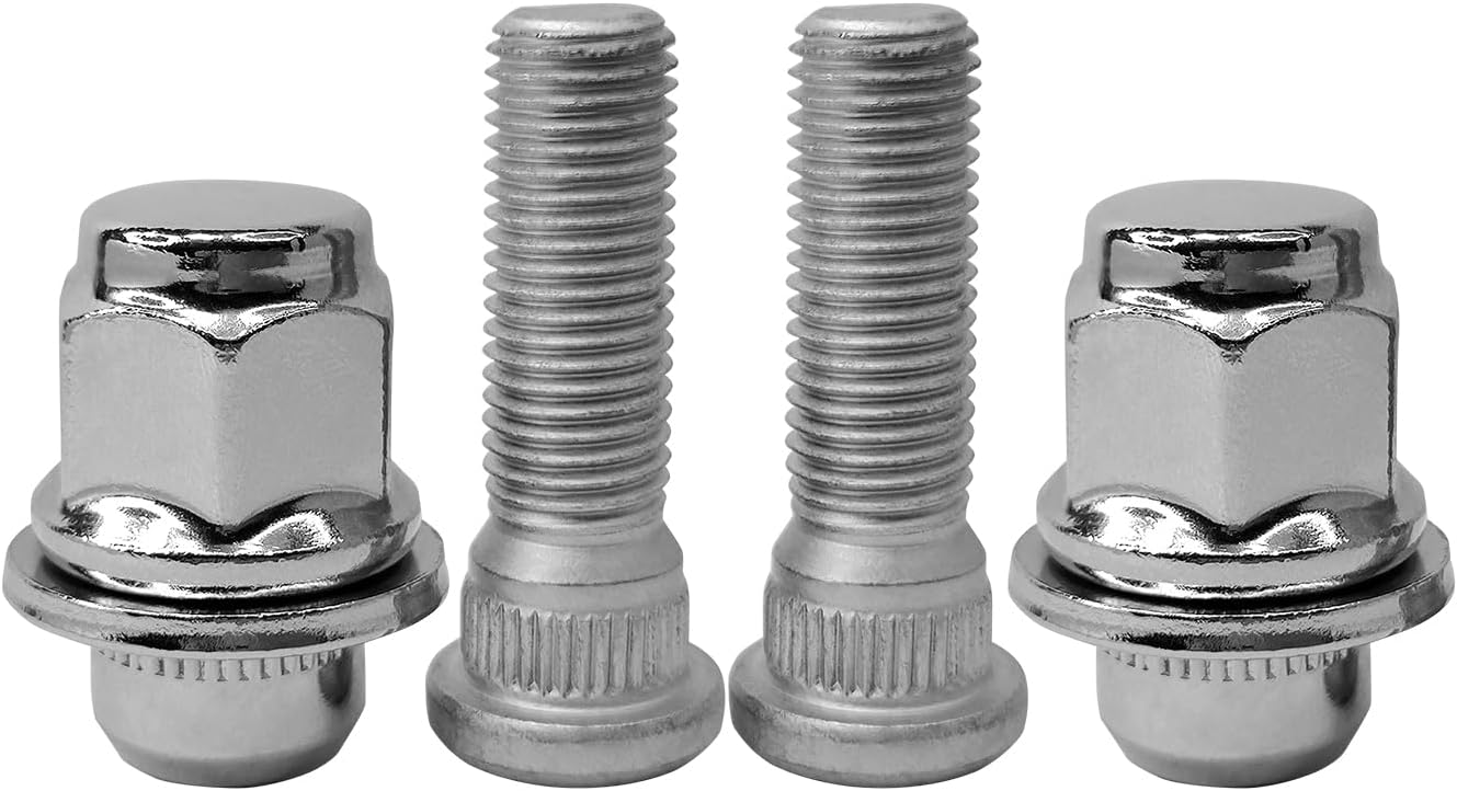Amazon.com: Mysttoo M12x1.5 Wheel Lug Stud Nut Set 37mm Nuts Compatible with Toyota Avalon Camry ...