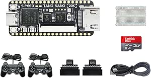 Amazon.com: Sipeed Tang Nano 20K GW2AR-18 FPGA Single Board Computer, Open Source RISCV Linux ...