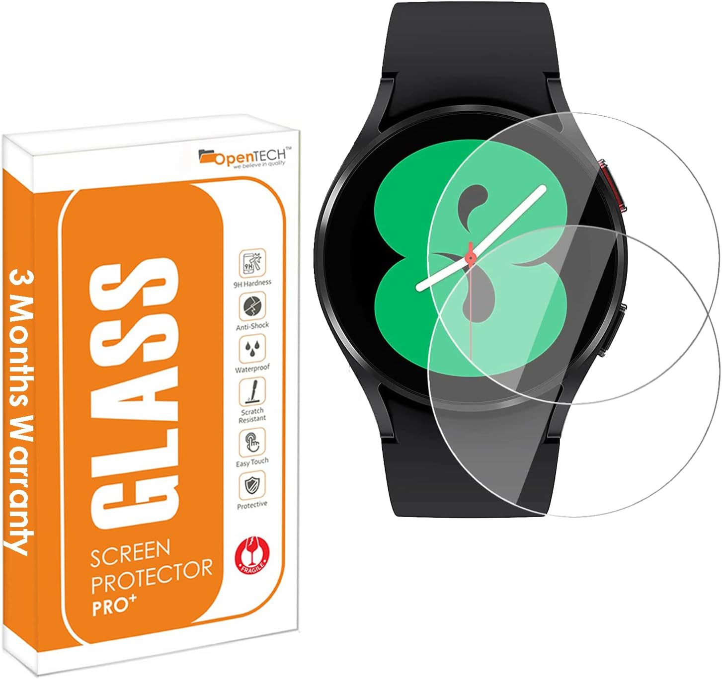 OpenTech® Tempered Glass Screen Protector Compatible for Samsung Galaxy ...