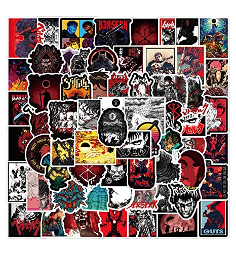 Buy Berserk Stickers | 100PCS Cartoon Anime Berserk Mix Graffiti ...