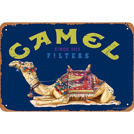 Amazon.com : Tinworld Tin Sign Camel Cigarettes Retro Tobacco Metal ...